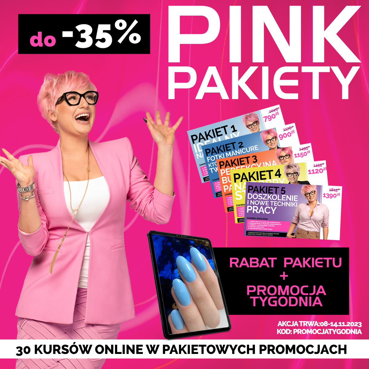 Paulina Pastuszak - szkolenia NailArt i Nail Design