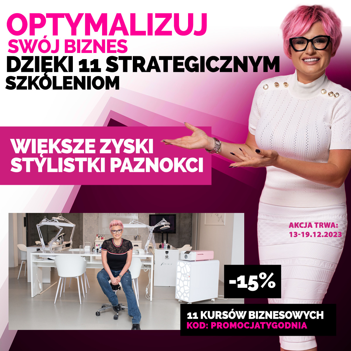 Paulina Pastuszak - szkolenia NailArt i Nail Design